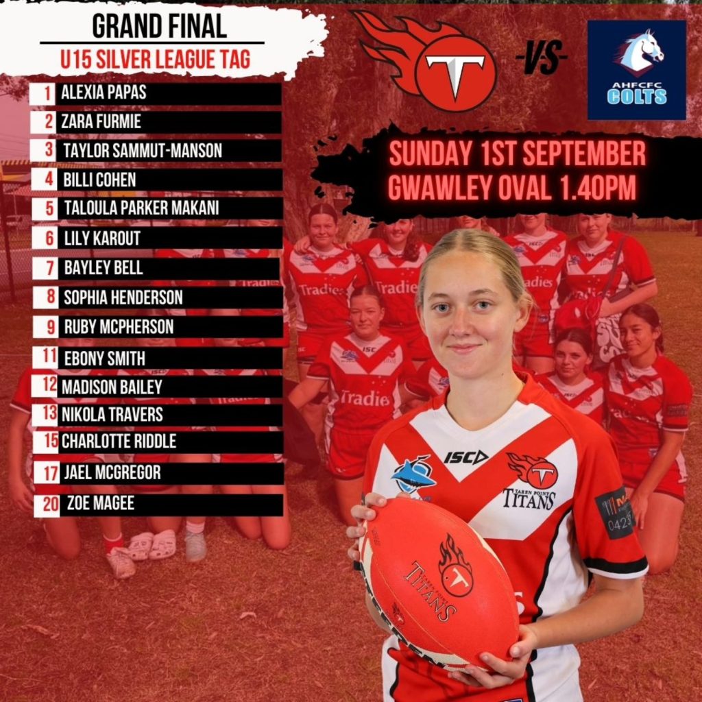 2024 Grand Finalists - Taren Point Titans
